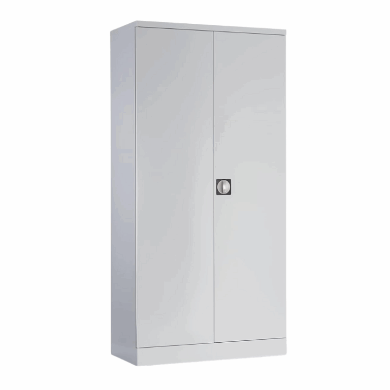 Metalen Archiefkast met 2 Deuren - Wit - Lucky store